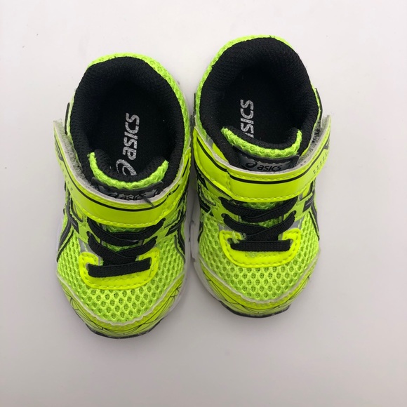 Asics | Shoes | Highlighter Yellow Asics Sneakers | Poshmark